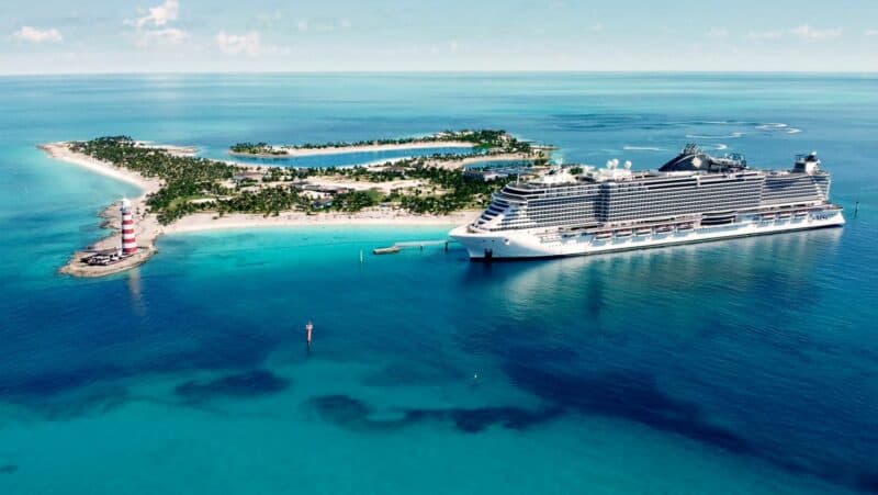 השמורה הימית הפרטית אושן קיי - MSC Cruises ישראל - האתר הרשמי